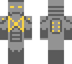 monarch heavy armor guard's advanced mech | Minecraft Skin