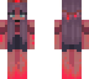 nether girl | Minecraft Skins