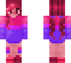 Pride Month - Bi***ual flag | Minecraft Skin