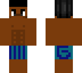 Shirtless Alex | Minecraft Skin