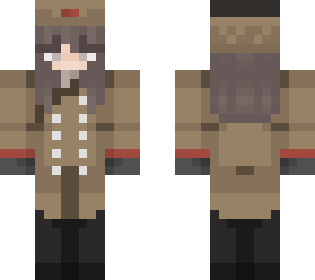 Slavic female solider | Minecraft Skin
