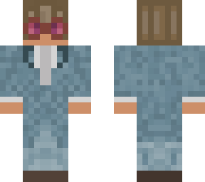 Test_Helpy w/Glasses | Minecraft Skin