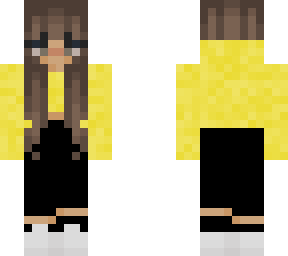 yellow girl | Minecraft Skin