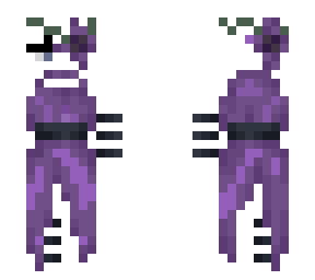 ~Purple Dress~ ~OB~ | Minecraft Skin