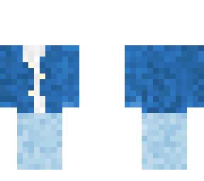 blue jacket and blue jeans | Minecraft Skin