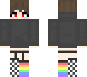 Gender neutral feminine style | Minecraft Skin