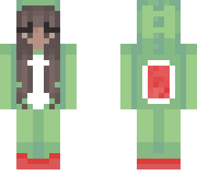 Girl yoshi | Minecraft Skin