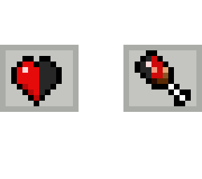 Half Half ~ Pixel Art | Minecraft Skin