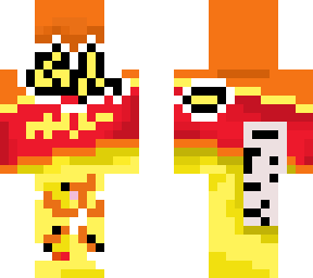 Hot Cheetos | Minecraft Skin