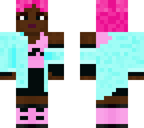 Pink and blue | Minecraft Skin