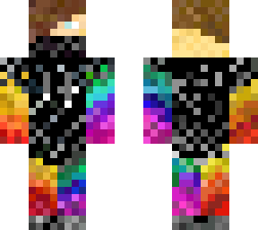 rainbow gamer | Minecraft Skin