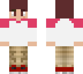 Red and brown haired tommy innit | Minecraft Skin