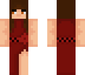 Red Dress | Minecraft Skin