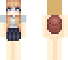 fnf senpai | Minecraft Skins