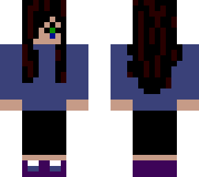 ~ Sad girl ~ | Minecraft Skin