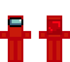 Among us Red Crewmate | Minecraft Skin