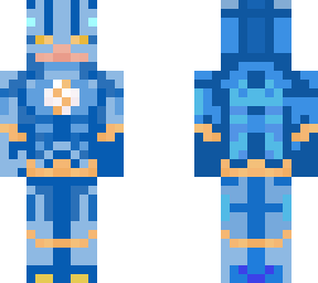 BLUE FLASH | Minecraft Skin