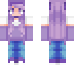 Cleora's Pastel Purple Skin | Minecraft Skin