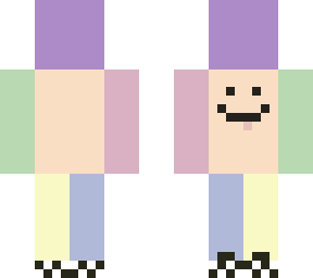 colour block dude | Minecraft Skin