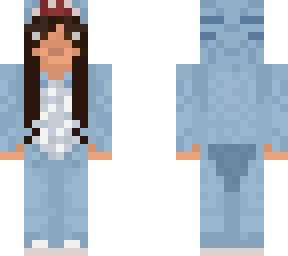 cute sharkie onsie (girl version) | Minecraft Skin