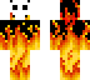 Firey Skull | Minecraft Skin