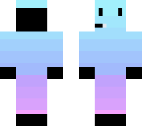 Gradient Cool Gamer Skin Best Minecraft Skins