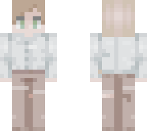 Brown Hair Blue Eyes Boy | Minecraft Skins