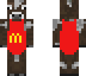 mc cow swim | Minecraft Skin