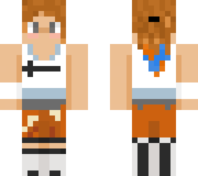 portal test subject | Minecraft Skin