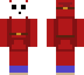 Red Shy Guy | Minecraft Skin
