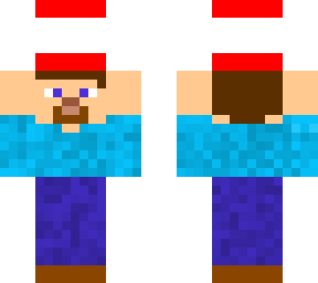 Steve holding TNT | Minecraft Skin