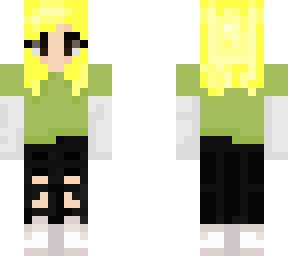 yellow hair | Minecraft Skin