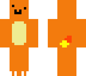 Derpy Charmander | Minecraft Skin