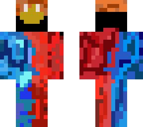 fire and ice | Minecraft Skin
