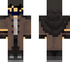 hooded bur | Minecraft Skin