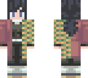 giyuu tomioka | Minecraft Skins