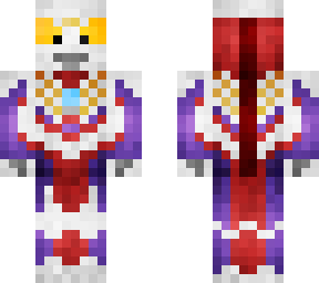 Ultraman Tiga | Minecraft Skin