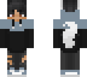 white wolf boy | Minecraft Skin