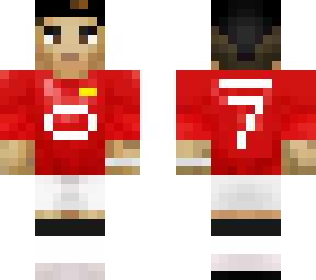 Cr7 Manchester Inglaterra Minecraft Skins