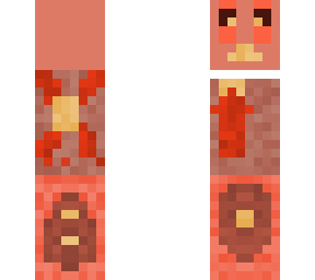 dead nether creeper | Minecraft Skin