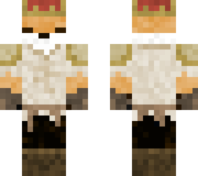 Fox king | Minecraft Skin