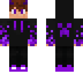 Purple Devil Boy | Minecraft Skin