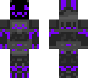 Purple Protogen | Minecraft Skin