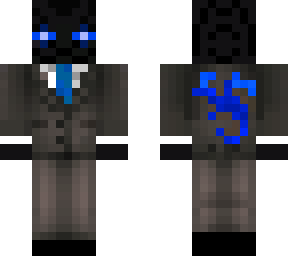 Updated Blue Enderman | Minecraft Skin