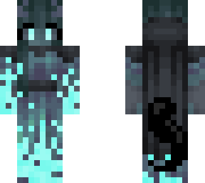 Water Demon Magic Lady | Minecraft Skin
