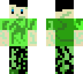 infected zombie death green boy minecraft | Minecraft Skins