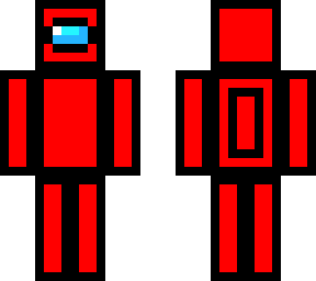 Among us (jet pack) | Minecraft Skin