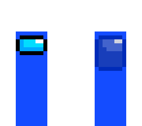 blue amogus | Minecraft Skin