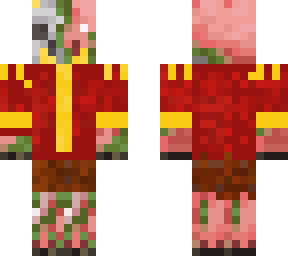 Capitan zoglin | Minecraft Skin