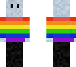 cheech with pride shirt | Minecraft Skin